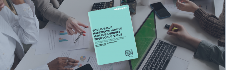 whatimpact.com - Social Value Handbook - delivering social value